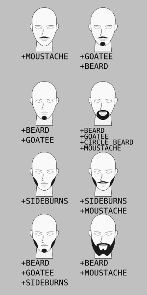 beard - Tag - Character - AniDB